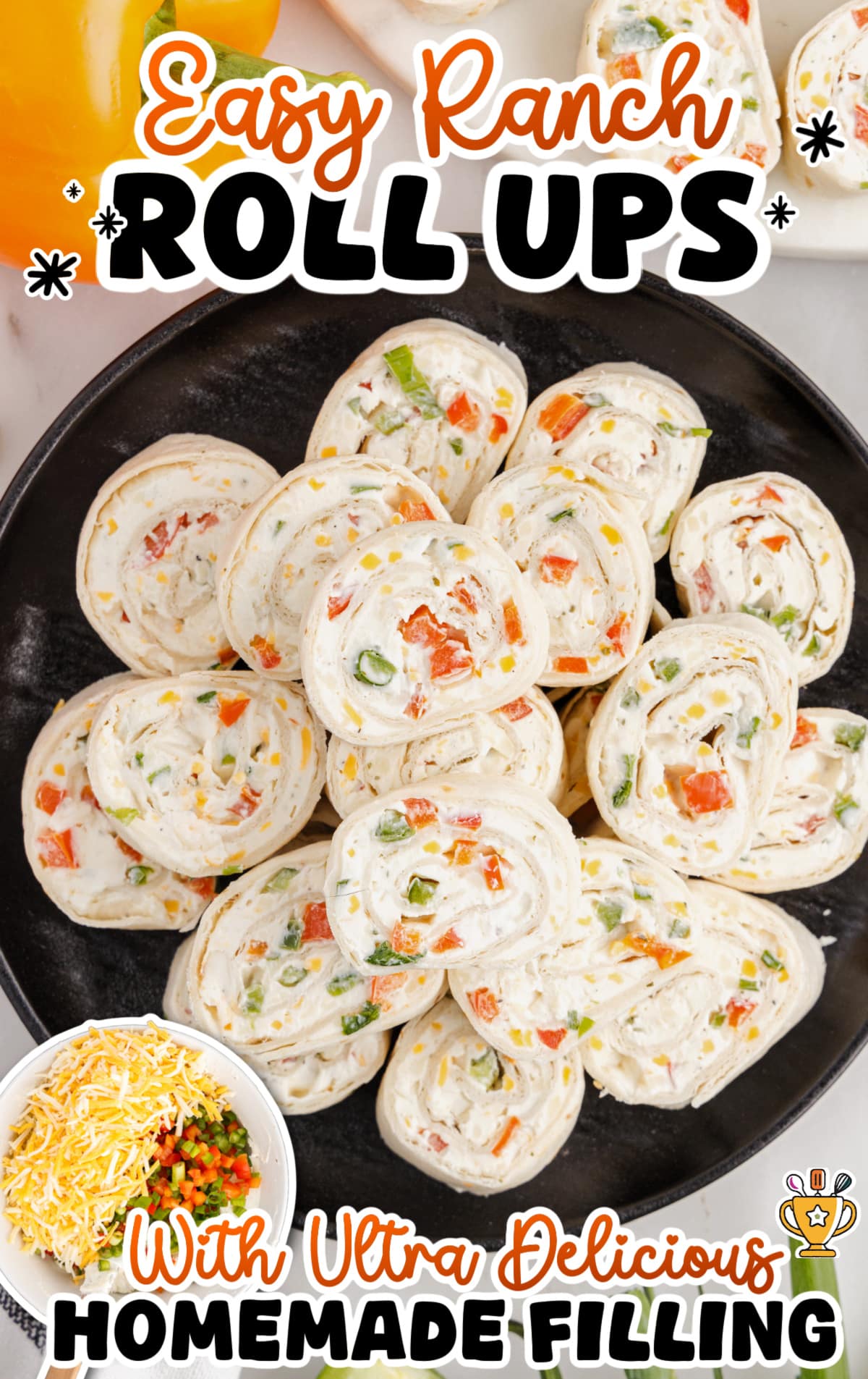 Ranch Roll Ups - The Best Blog Recipes