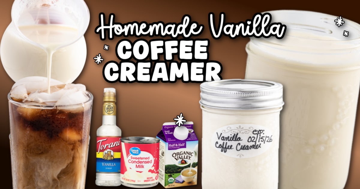 Homemade Coffee Creamer | Drinks | The Best Blog Recipes