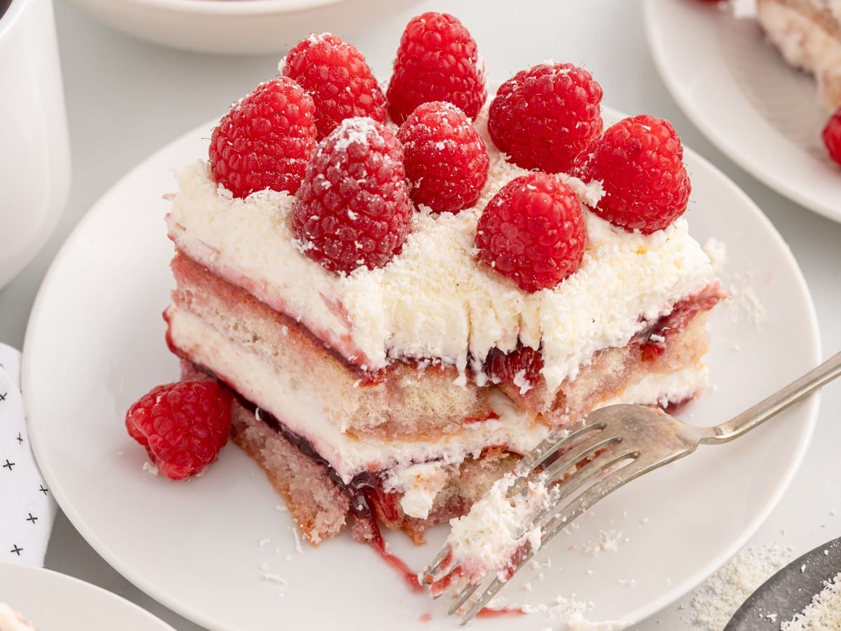 Raspberry Tiramisu